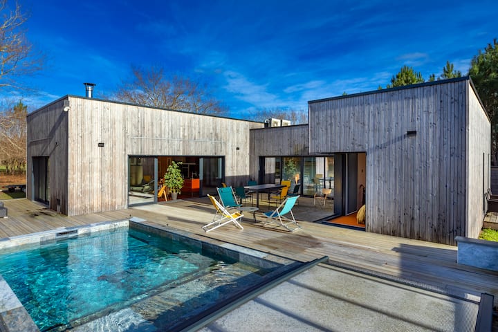 Maison Contemporaine à 7 Km De L'océan. - Contis-Plage