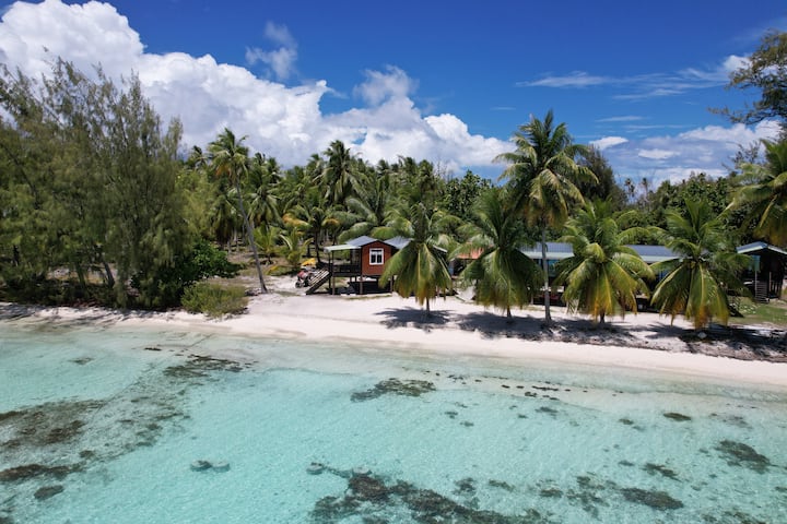 Takava Lodge - Bungalow N°6 Sur La Plage - French Polynesia