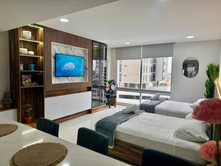 Depa 706 - Santa Lucia - Fundidora - Cintermex - Monterrey