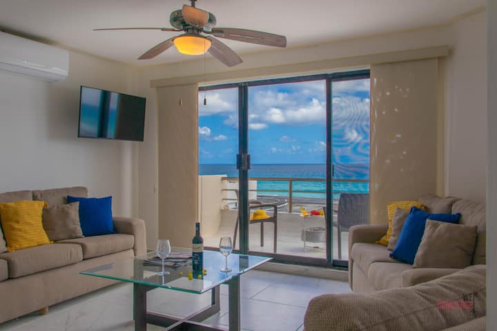 Beach Access~ocean View~24/7 Security - Cancún
