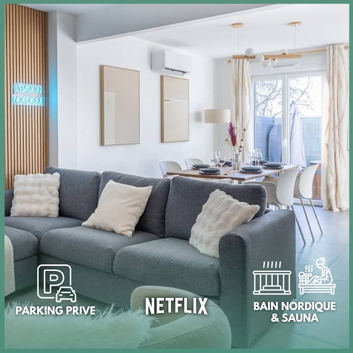 L'evasion Nordique : Spa ~ Sauna ~ Parking - Fontainebleau