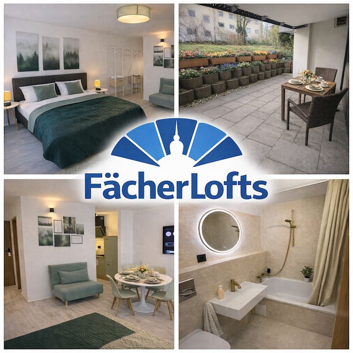 Modernes Apartment Mit Parkplatz | Nähe Messe Ka - Rheinstetten