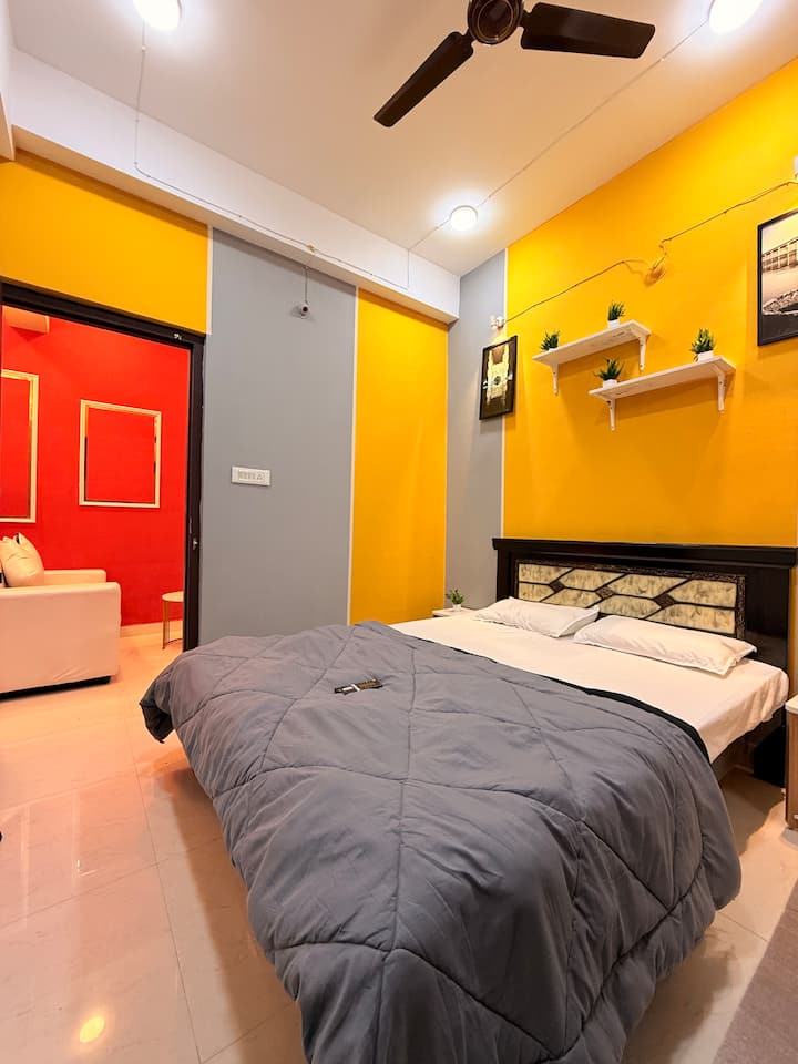 Quiet And Cozy 1bhk Apartment In Kondapur - Hyderabad