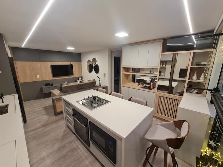 Apartamento Premium Com Ar Cond (Caiobá) - Guaratuba