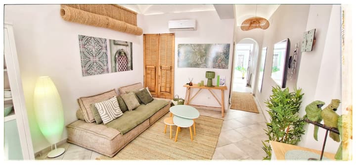 Cocon Verde Terrasse Privée Centre D’olhão - Olhão