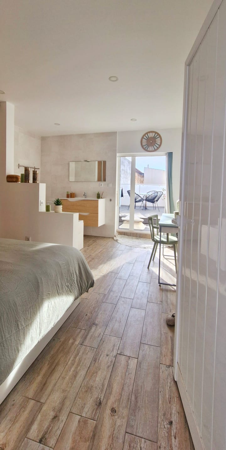 Cocon Verde Terrasse Privée Centre D’olhão - Faro