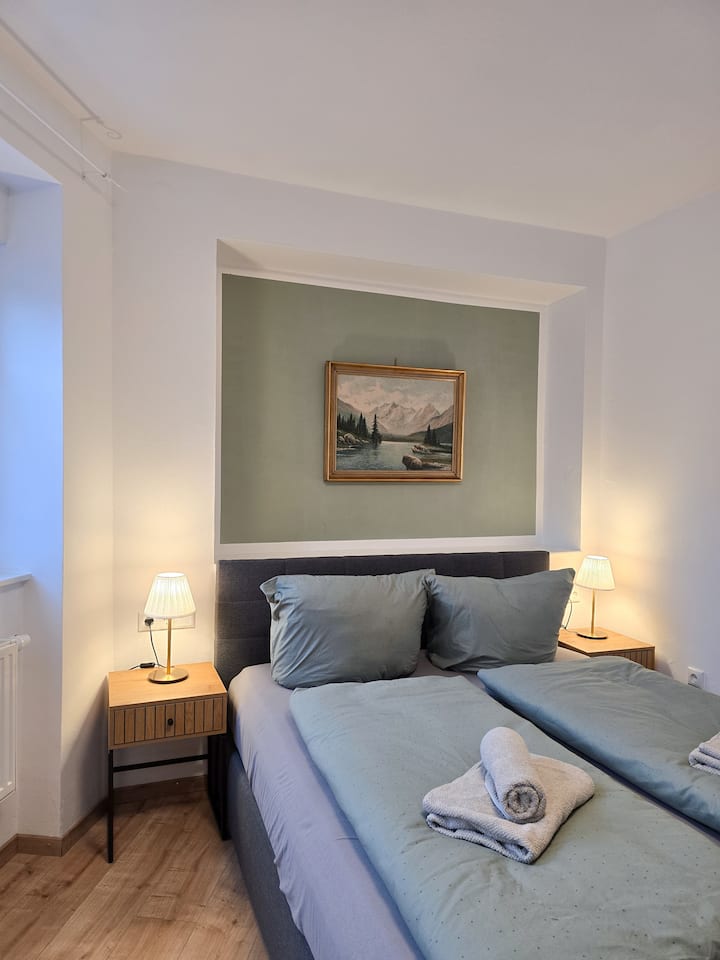 Modern Garden Apartment 4p | Terrasse & Bergblick - Zugspitze