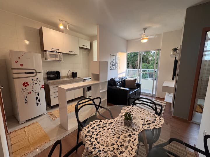 Apartamento Aconchegante Com Vista Para A Natureza - São Carlos