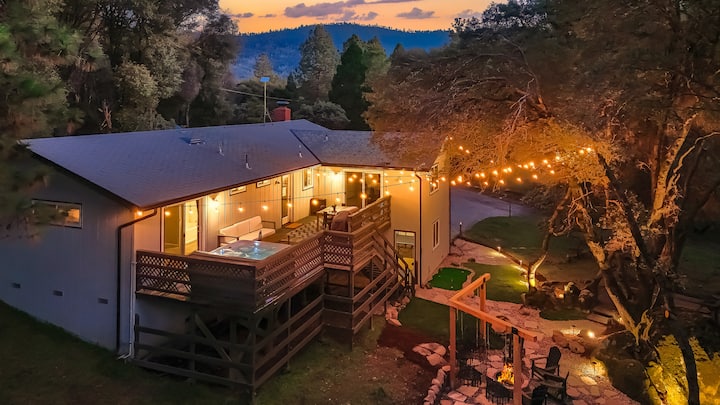 Yosemite Sanctuary/hot Tub/cold Plunge/game Rm - Oakhurst, CA