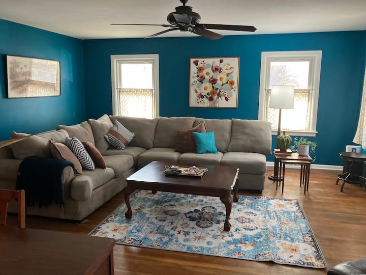 Cozy 2br W/ King Bed + Yard Near Fort Leavenworth - Weston Bend State Park, Weston