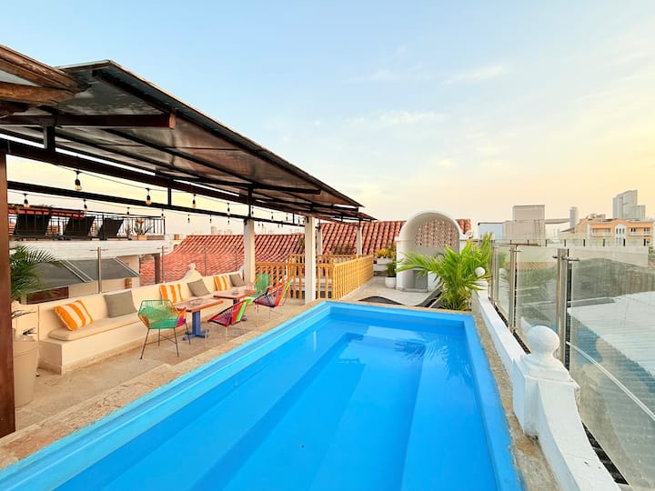 La Domínica, Hip Old Town Villa W/rooftop Pool - Bolivar