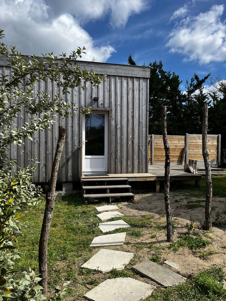 Charmant Studio En Bois à 600 Mètres De L’océan - Vendays-Montalivet