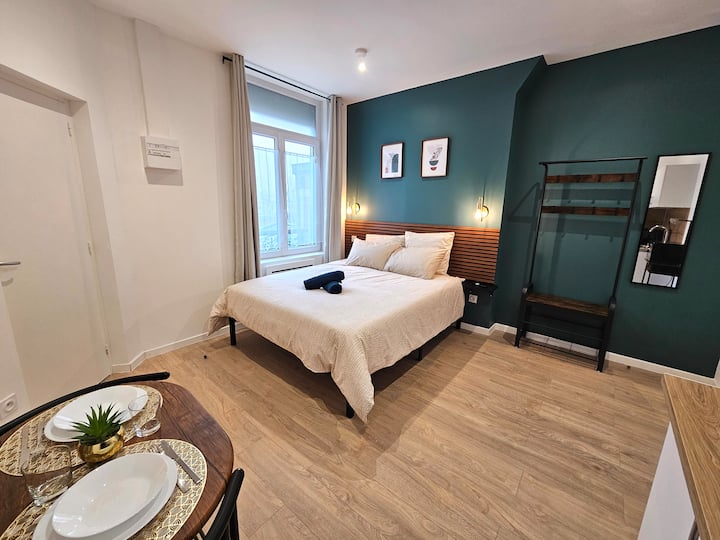 Studio Noah 2 - Cocooning, Proche Du Centre-ville - Saint-Quentin