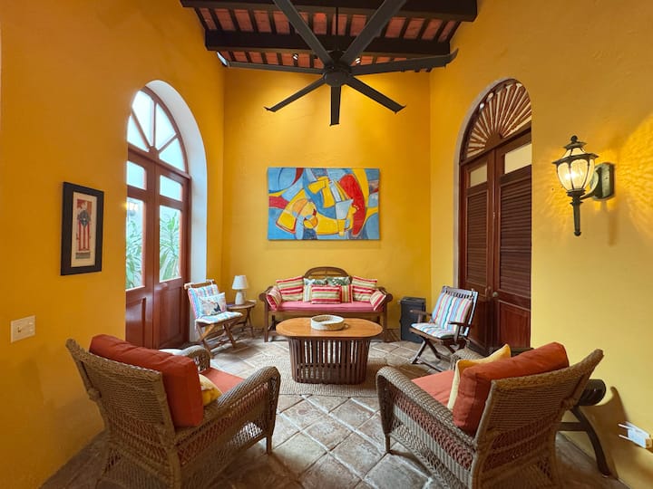 One Block From The Fort In Old San Juan, Patio, 2b - Levittown