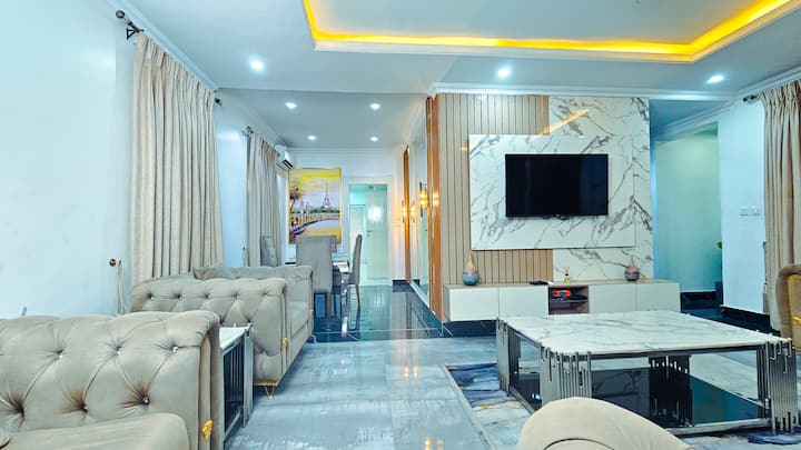 Serene 4br Duplex With Wi-fi, Pool & 24/7 Power - 라고스