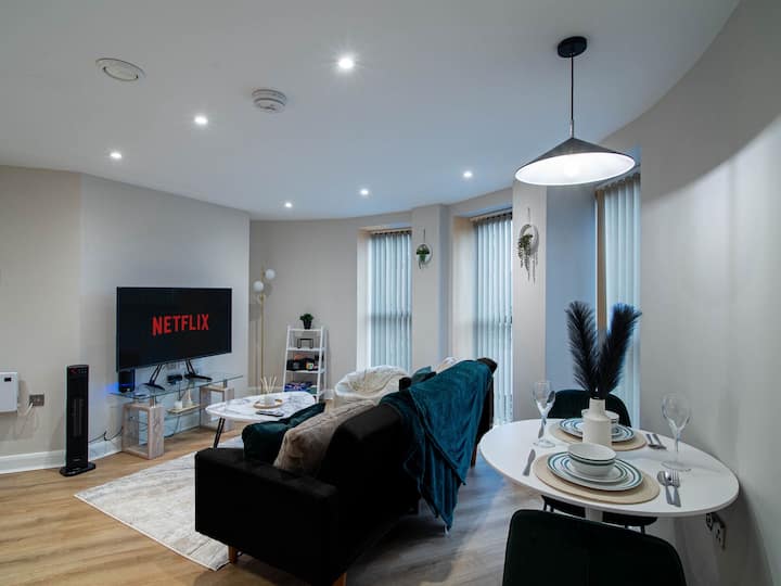 Modern Central Leeds Apt Near Victoria Quarter - Leeds