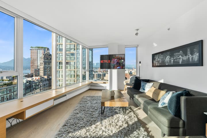 Luxury Downtown 2br/5bed + Pool/hot Tub/gym/sauna - Vancouver