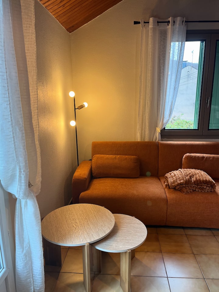 Petite Maison De Charme Avec Balcon Et Garage - La Salvetat-sur-Agout