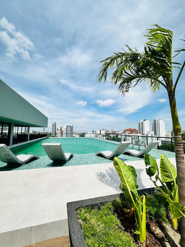 Dpto. Smart Piscina Con Vistas De Scz Equipetrol - Bolivia