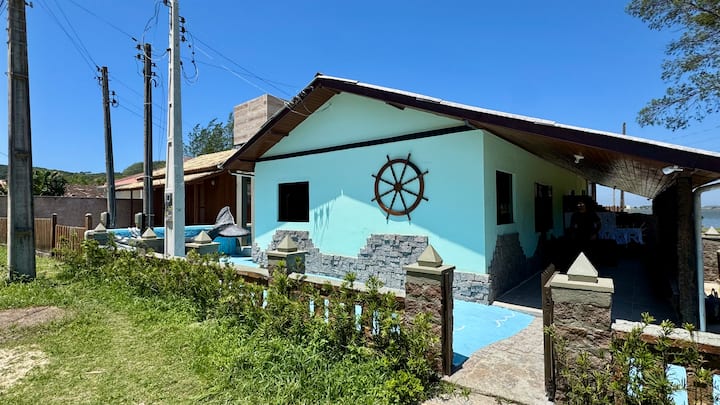 “Casa Mar” Na Lagoa. Praias Caminhando. - Laguna