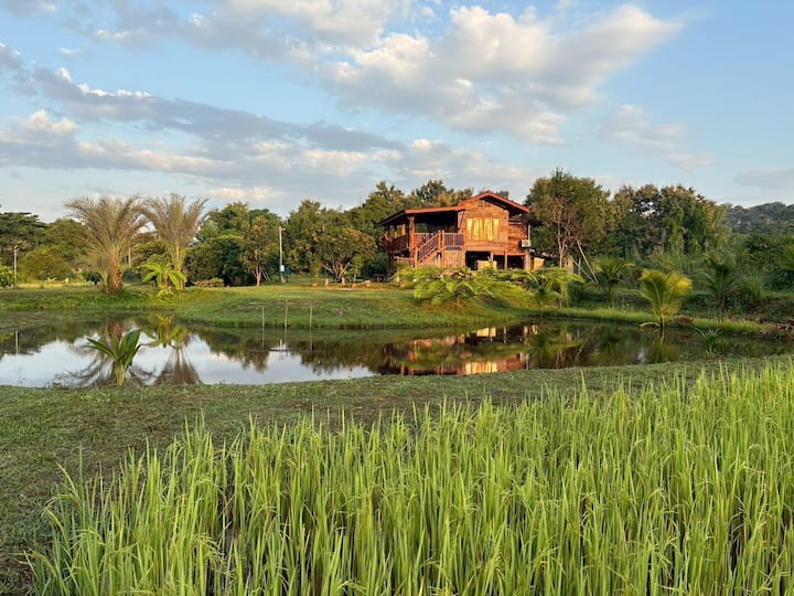 Wood House Moutain View - Mae Taeng