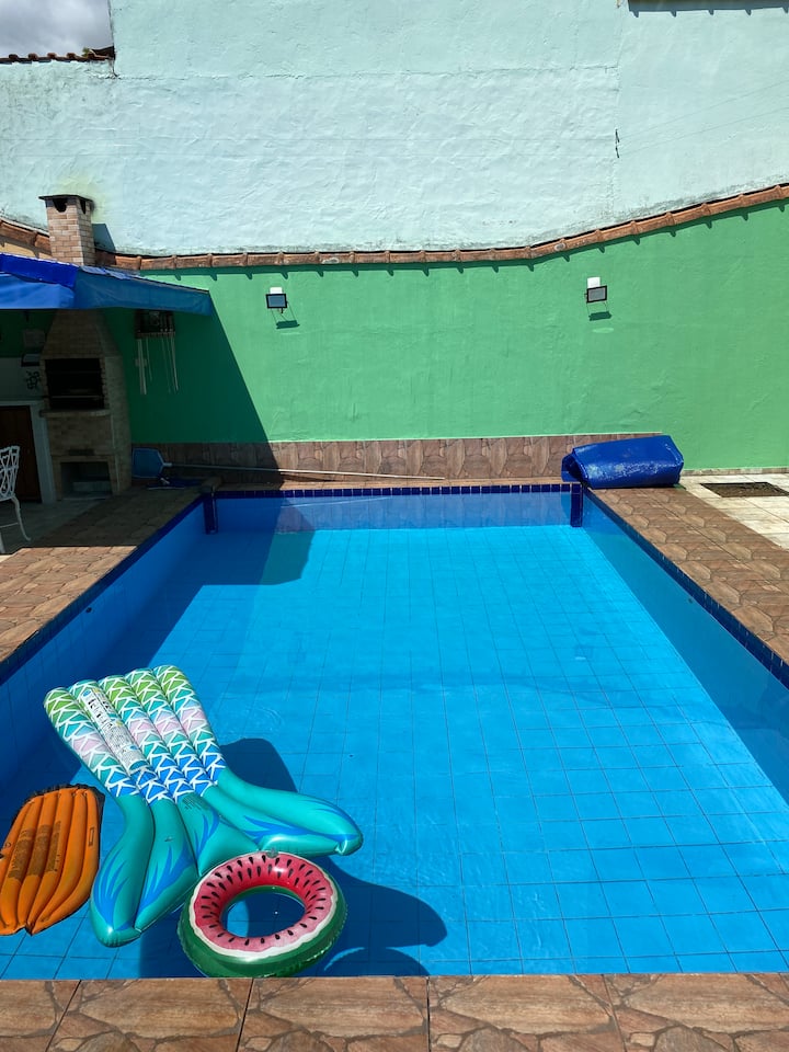 House With Pool In The Itaguá Neighborhood - Ubatuba