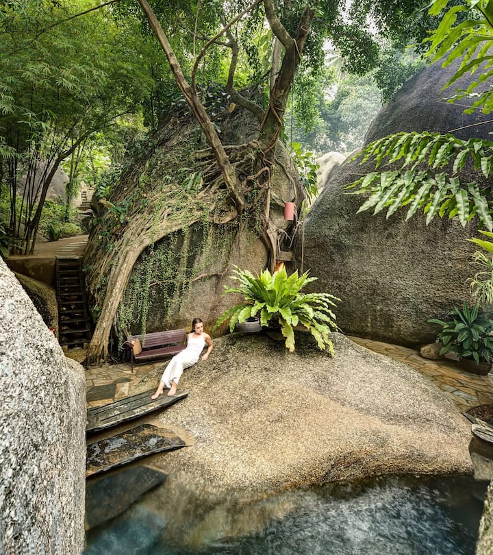 Seaview Hilltop Private Pool 2br Hidden-rock Villa - Koh Samui