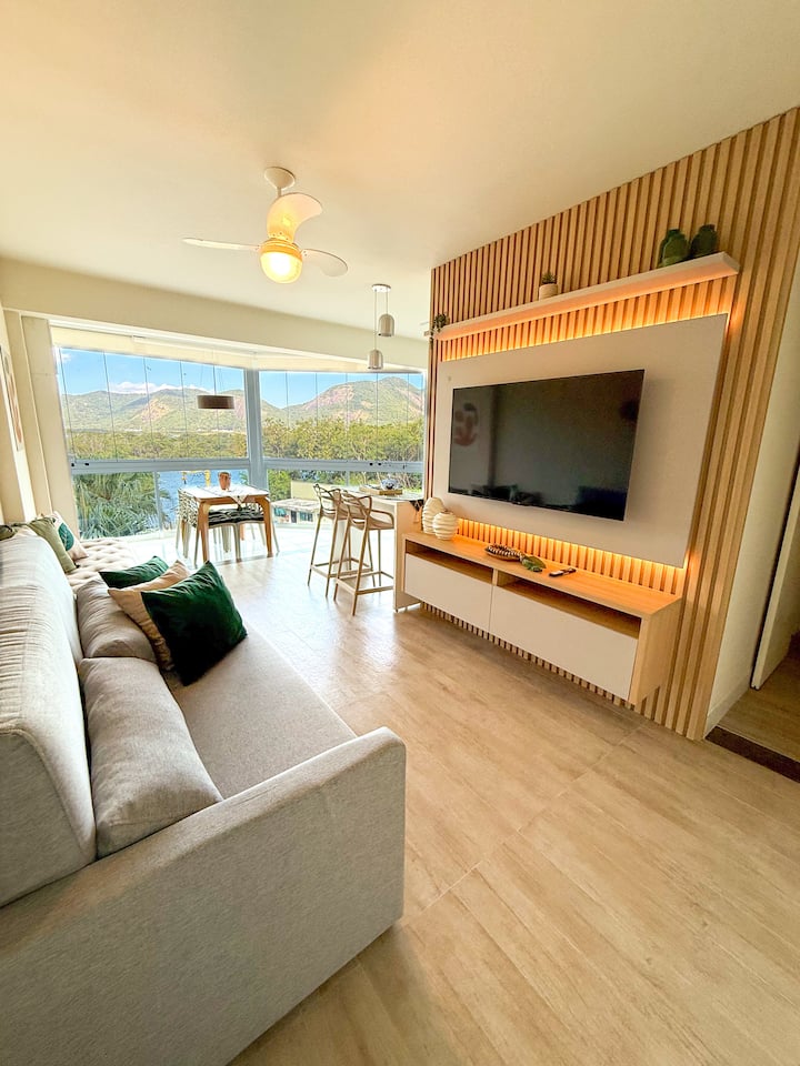 Encanto Da Praia Ap 2 Qts Pe Na Areia Camboinhas - Niterói