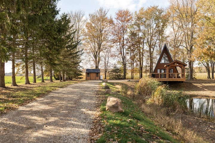 A Cozy A-frame Cabin In South-west Oxford - Tillsonburg