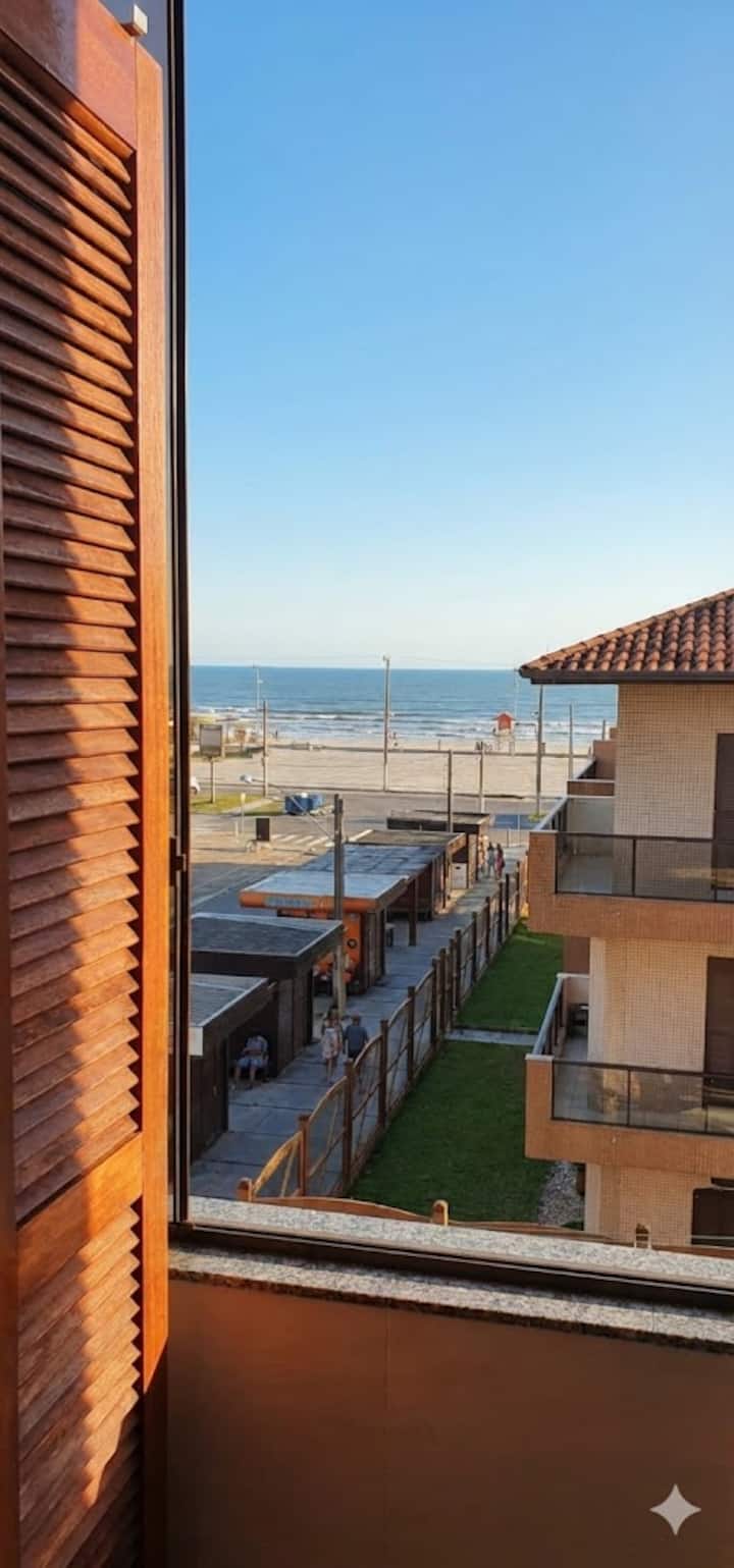 Stunning Ocean View! Prime Location + Free Parking - Capão da Canoa