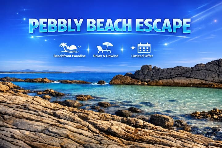 Pebbly Beach Escape - Steps From Beach - Forster