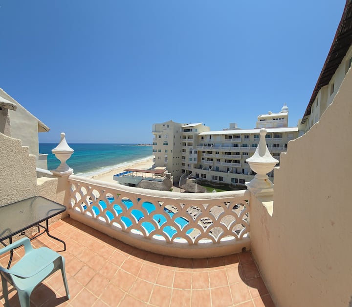 Alojamiento Con Vista Frente Al Mar - Cancún