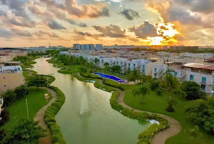 Relájate En Planta Baja Con Alberca Y Tranquilidad - Mexique