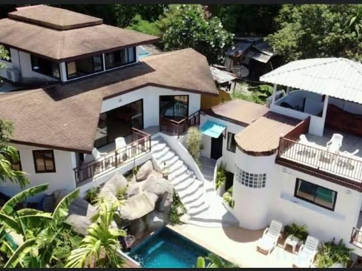 Apartment Mit Terrasse Und Meerblick - Ko Pha Ngan