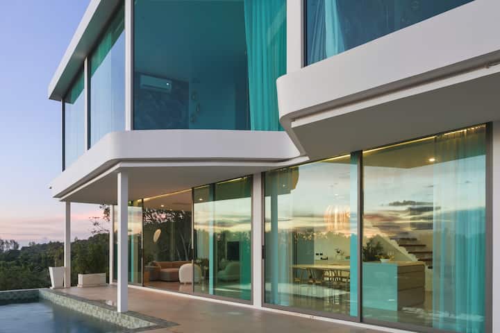 Zen Villa 1, Sea View, Pool, 3br - Ko Pha Ngan