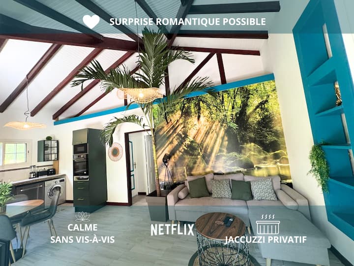 Location Appartement Calme 6 P. Jacuzzi Privatif - Martinique