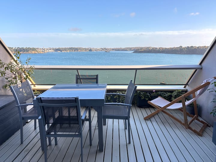 Le Sillage - Appartement Vue Mer Terrasse | Dinard - Dinard