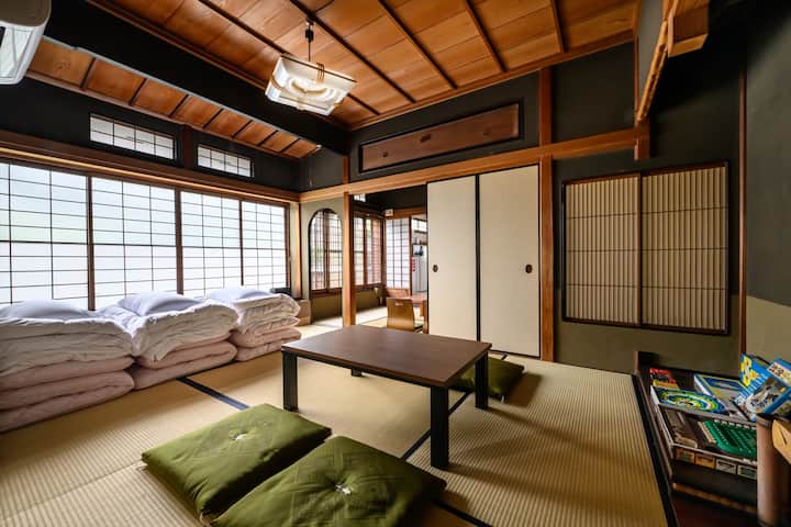 千光寺ロープウェイのりば近く和洋折衷で広々と寛げる古民家宿－無料駐車場あり－ - 오노미치시