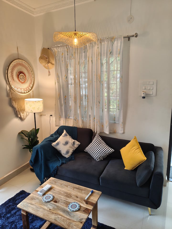 Fully Furnished 1bhk In A Villa In Siolim - Goa