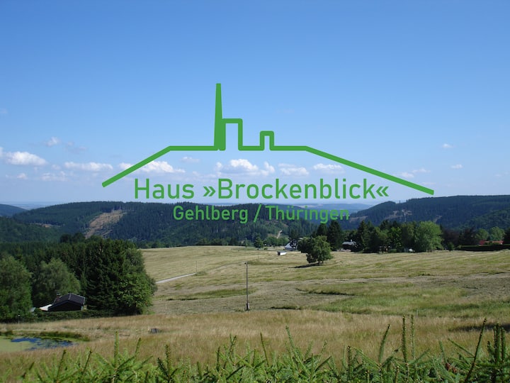 Haus Brockenblick In Gehlberg Im Thüringer Wald - Schmiedefeld am Rennsteig