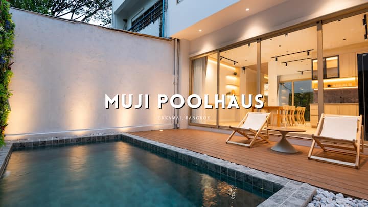Spacious 4br Muji Pool Home W/ Loft In Ekkamai - Bangkok
