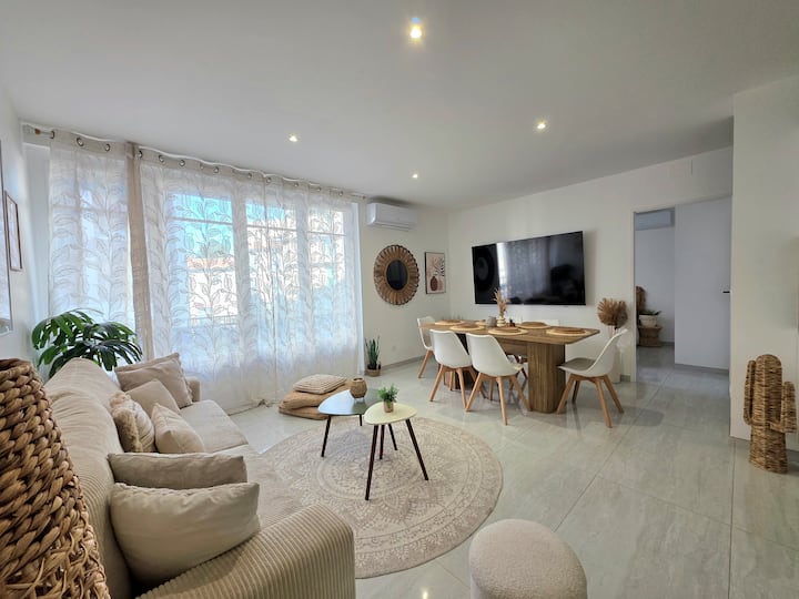 Bohème Chic • Centre Perpignan • 2 Chambres - Cabestany