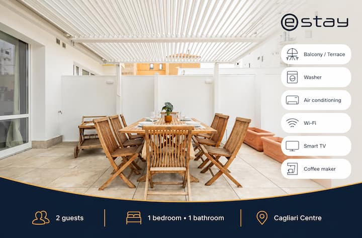 Bright Trieste Terrace Studio - Cagliari