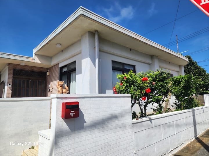 島の宿「さくらぎ」 海亀や熱帯魚の宝庫、新城海岸に近い広々とした1棟貸しの古民家で、のんびりな休日を - 미야코 섬