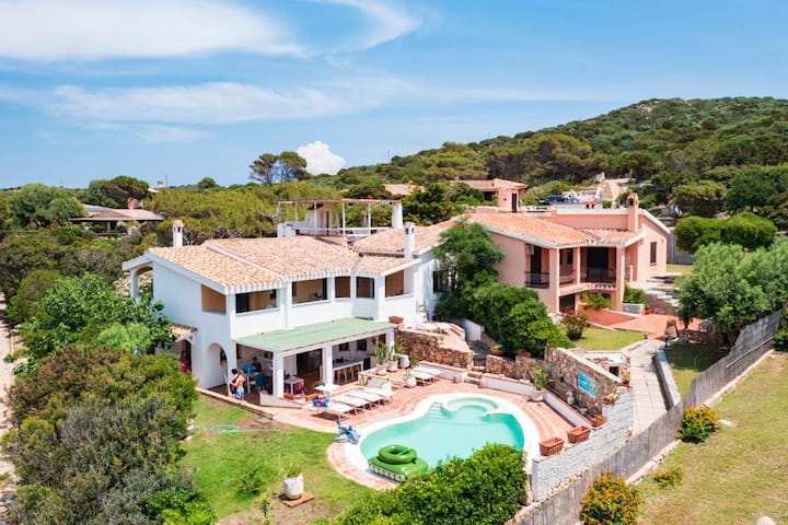 Villa Vista Mare Piscina Salata Sfior Idromassaggi - Itália