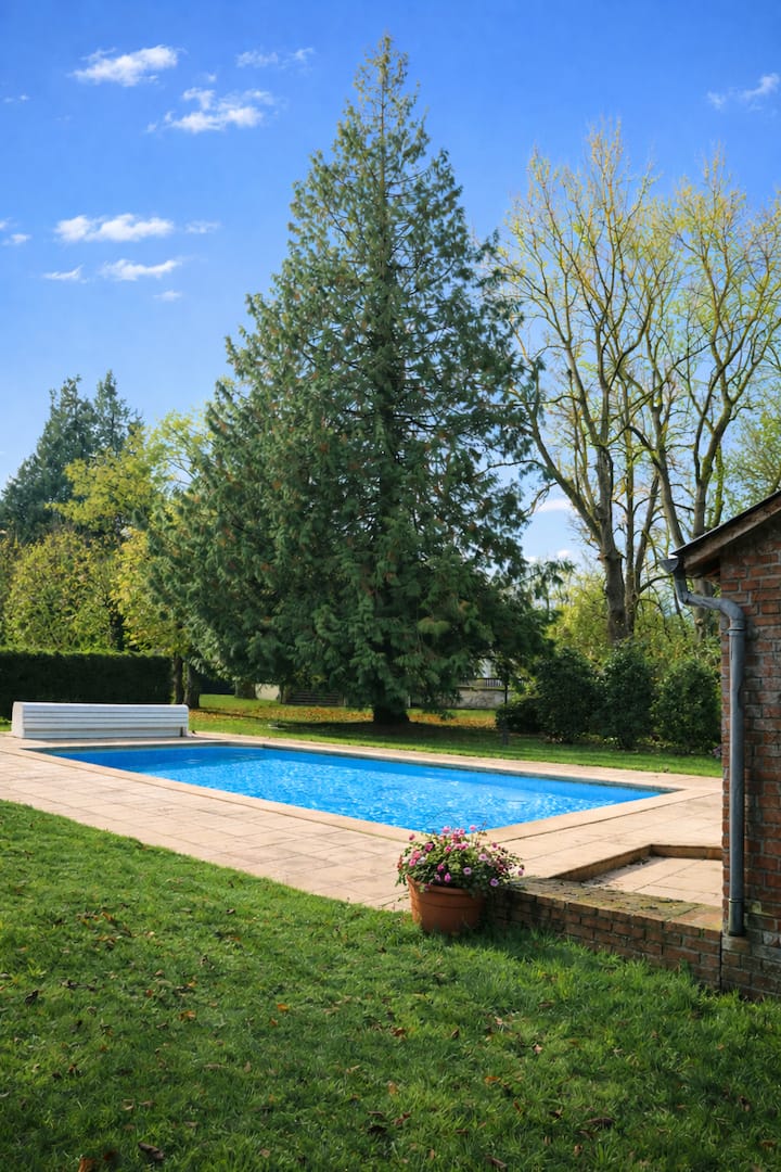 Villa Belle ÉPoque – Piscine Chauffée Dès Mi-avril - Chantilly