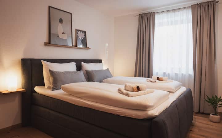 Family Aparts: Steinbock – Central – 6 Guests - Hopfen