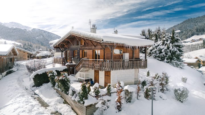 Chalet Chic Et Cosy, Poêle, Ski, Jardin, Parking - Flumet