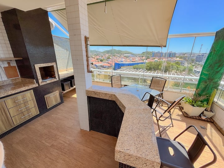 Maison 404 - Cobertura Gourmet C/ Churras E 3 Qts - Cabo Frio