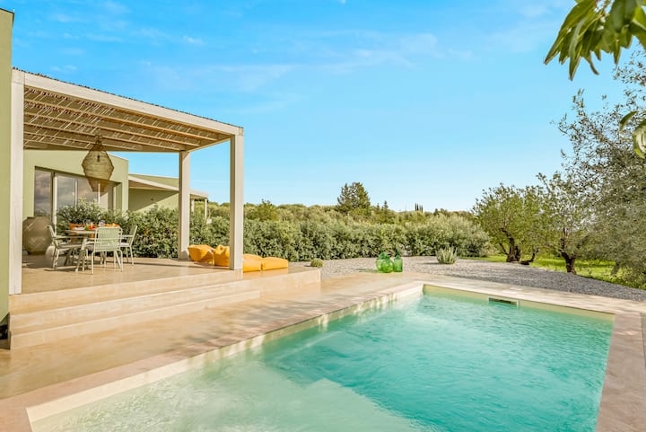 "Villa Carizza"+ Piscina Privata E Scorcio Mare - Noto